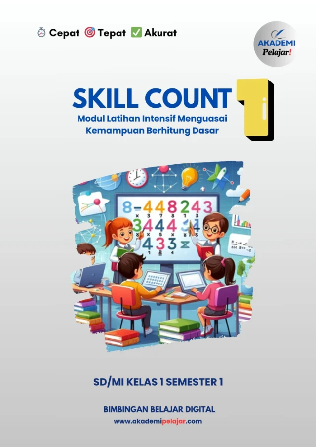 Skill Count : Modul Jitu Latihan Berhitung SD Kelas 1–6